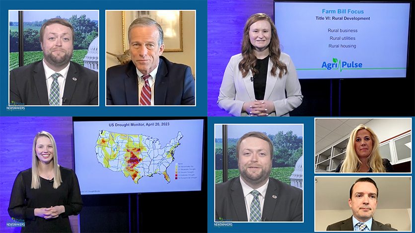 Agri-Pulse Newsmakers: April 21, 2023: Sen. John Thune, R.S.D., Jeremy ...