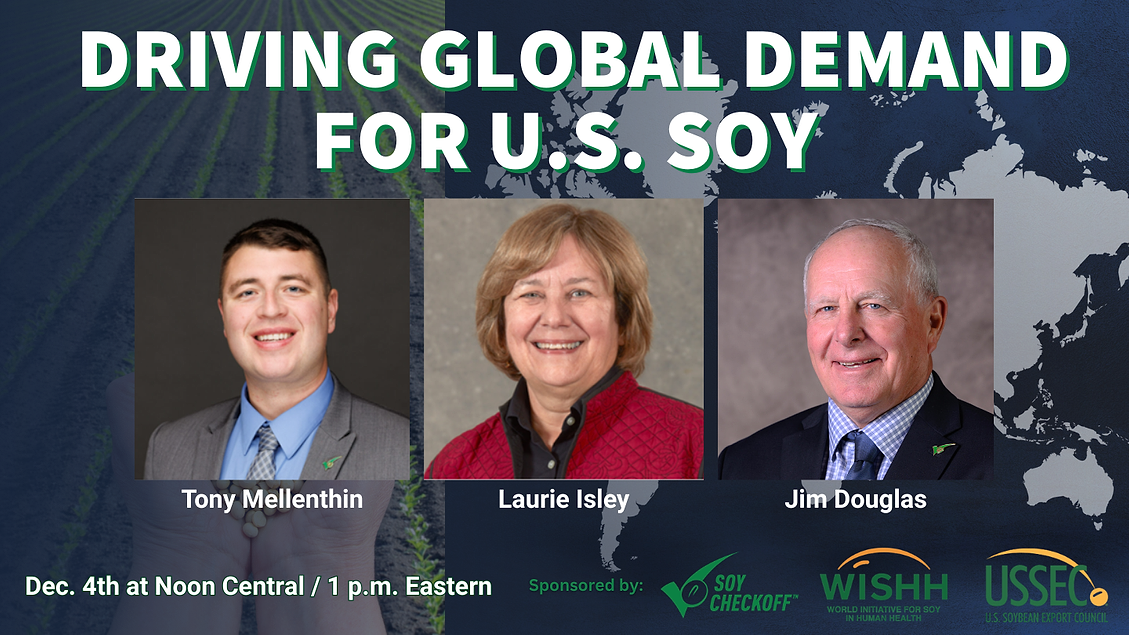 Agri-Pulse webinar: Driving Global Demand for U.S. Soy | Agri-Pulse ...